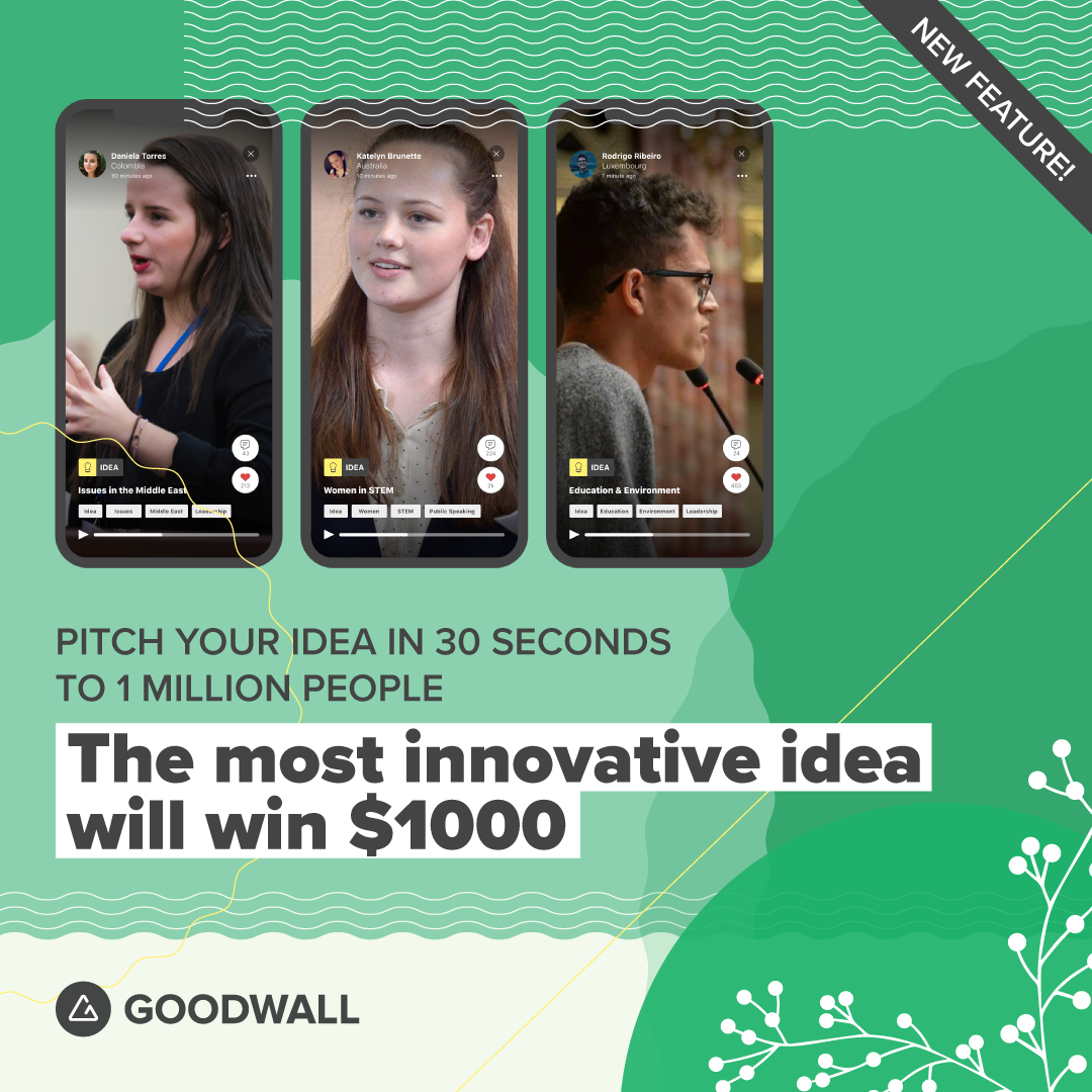 Introducing the 2019 Good Idea Award With One Lucky $1000 Winner
