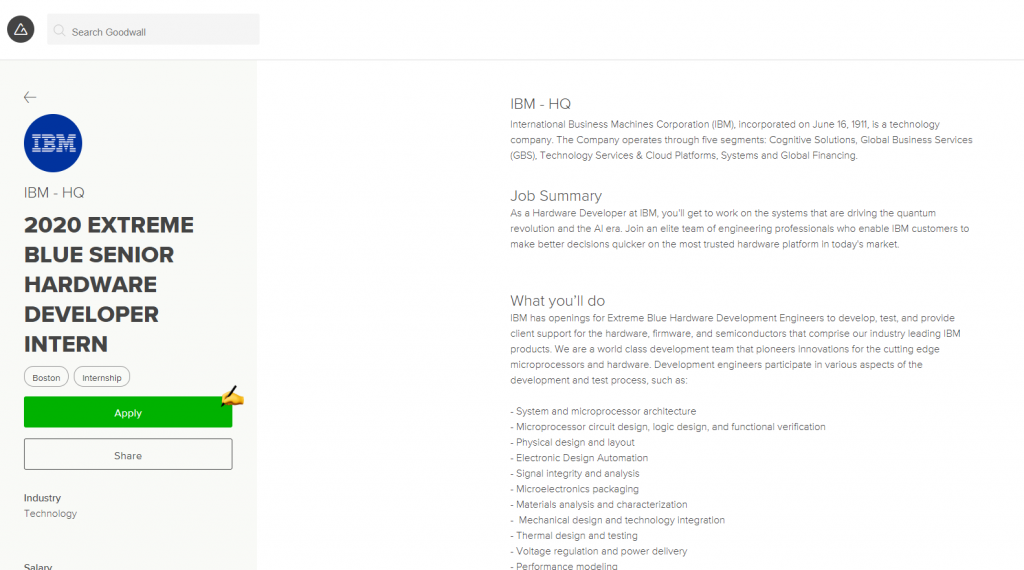 How to Find & Get an Internship Through Goodwall in 5 Simple Steps